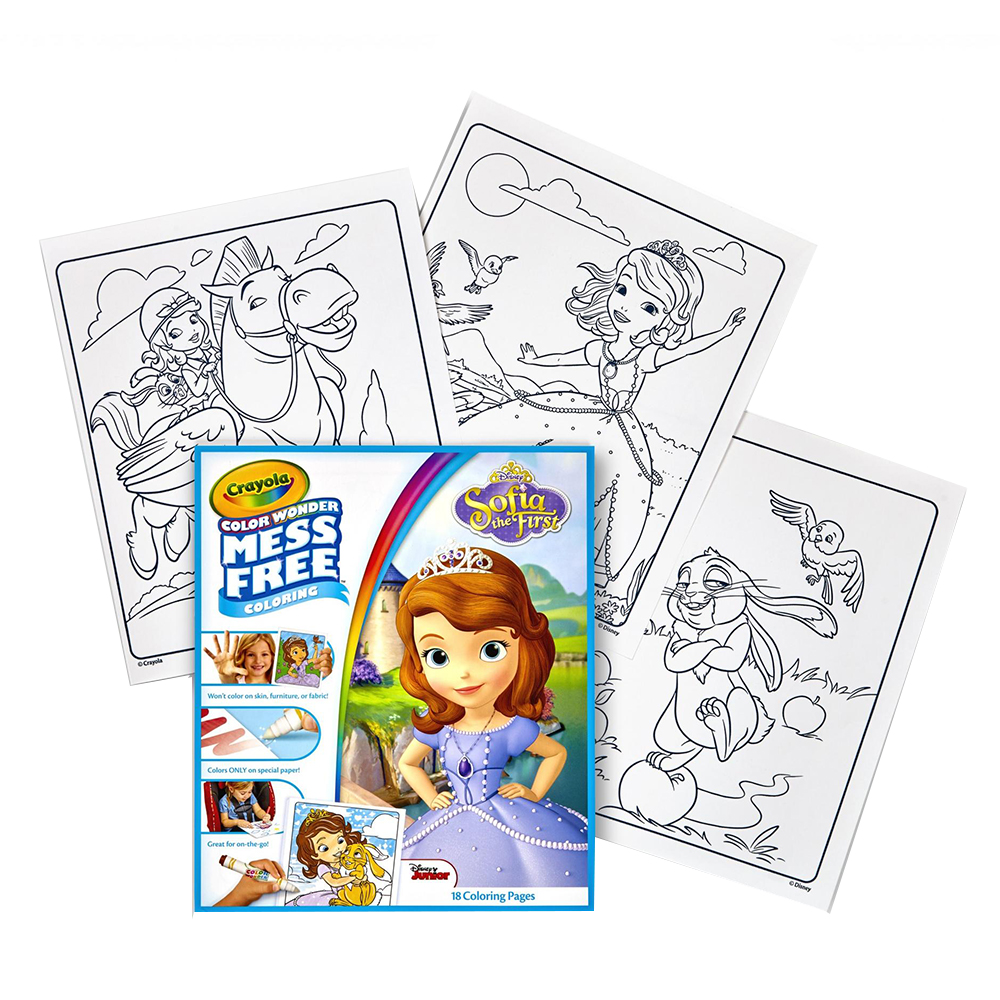 Buy Crayola - Sofia Color Wonder Coloring Pad in Oman | Mumzworld