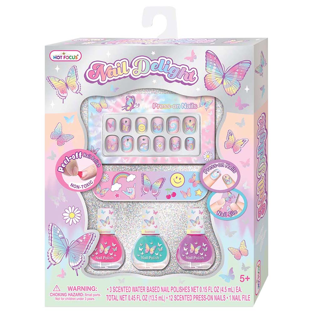 Buy Hot Focus - Nail Delight Kit in Qatar | Mumzworld