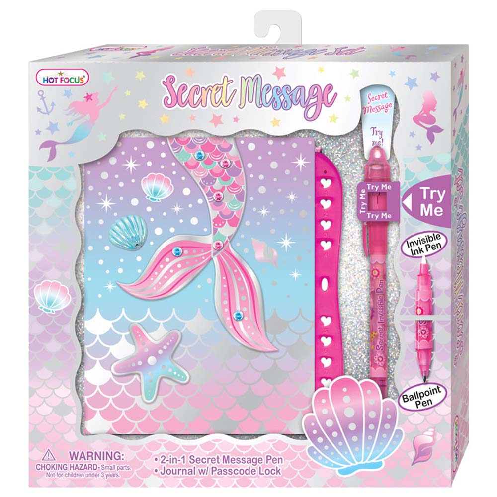 Buy Hot Focus - Mermaid Vibes Secret Message Kit at The Affordable ... Buy Hot Focus - Mermaid Vibes Secret Message Kit at The Affordable ...