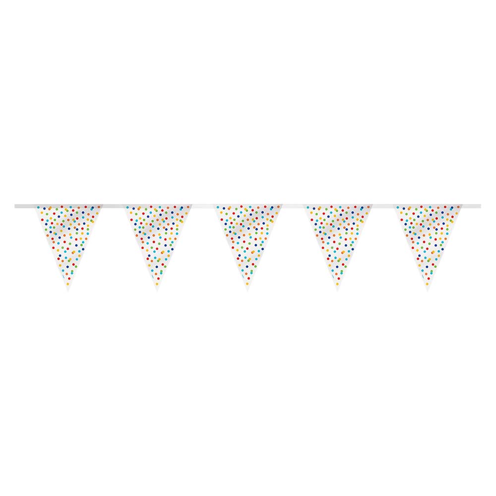 Unique - Rainbow Polka Dot Bunting | Buy at Best Price from Mumzworld