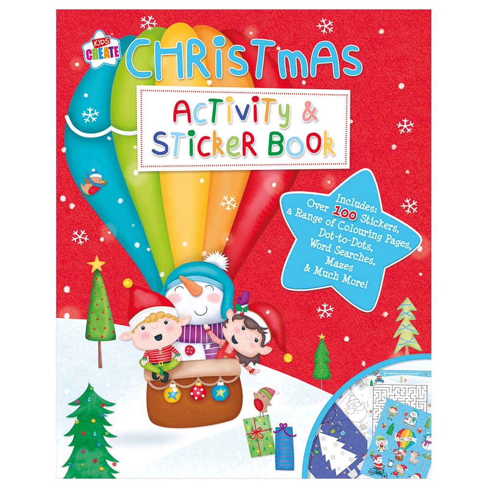 Buy Giftmaker - Christmas Fun Activity & Sticker Book in UAE | Mumzworld