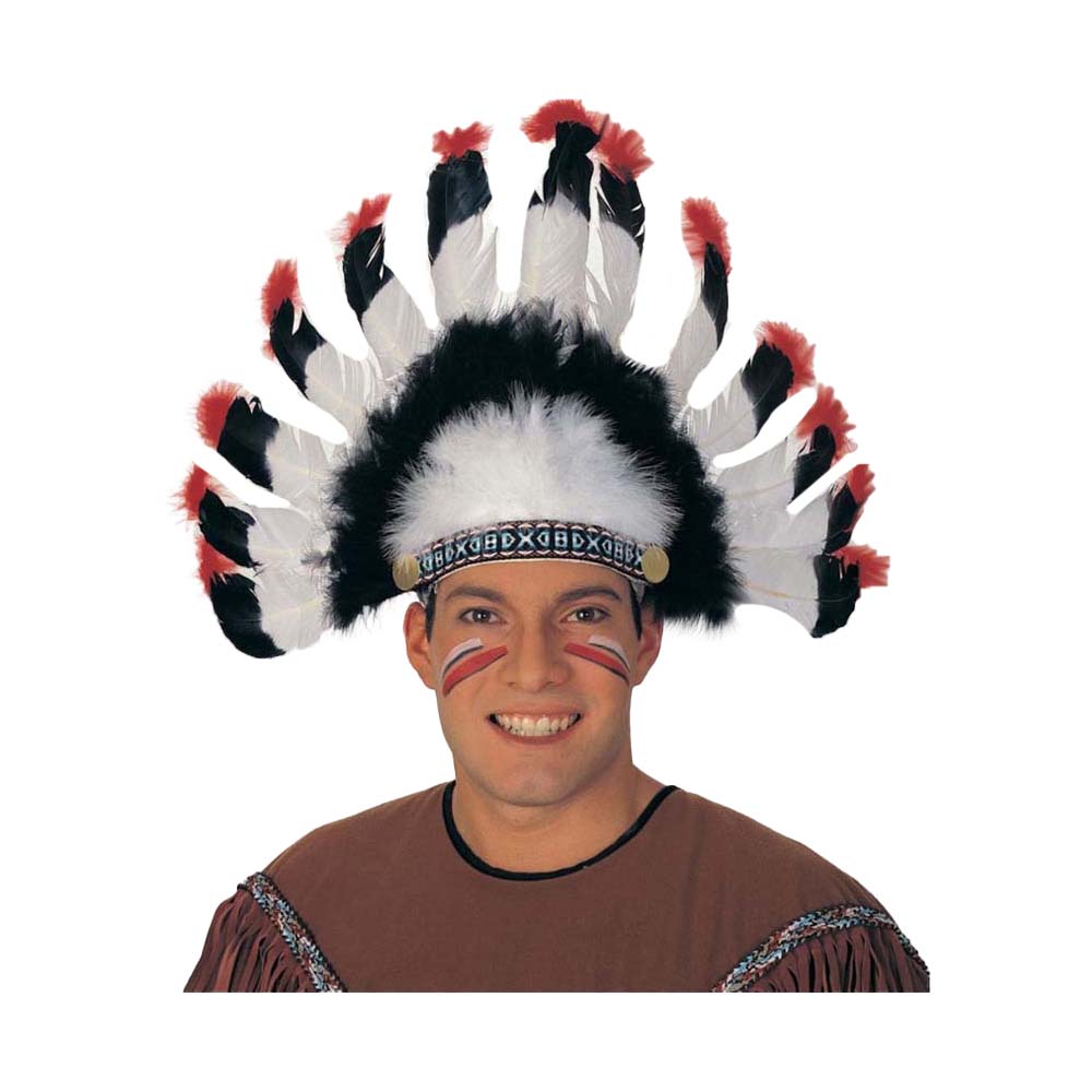 Buy Rubies - Deluxe Native American Headdress in Qatar | Mumzworld