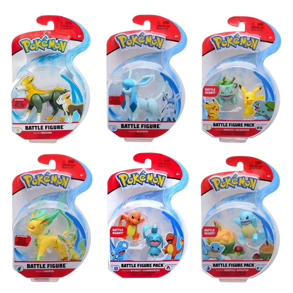 Buy Jazwares - Pokemon Battle Glaceon Figure 1pc - Assorted in UAE ...