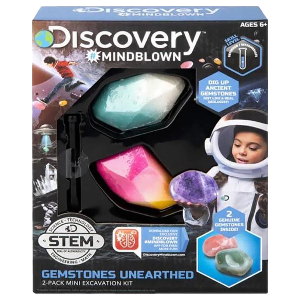 Buy Discovery - Mindblown Mini Gemstone Excavation Kit - 2Pcs in UAE ...