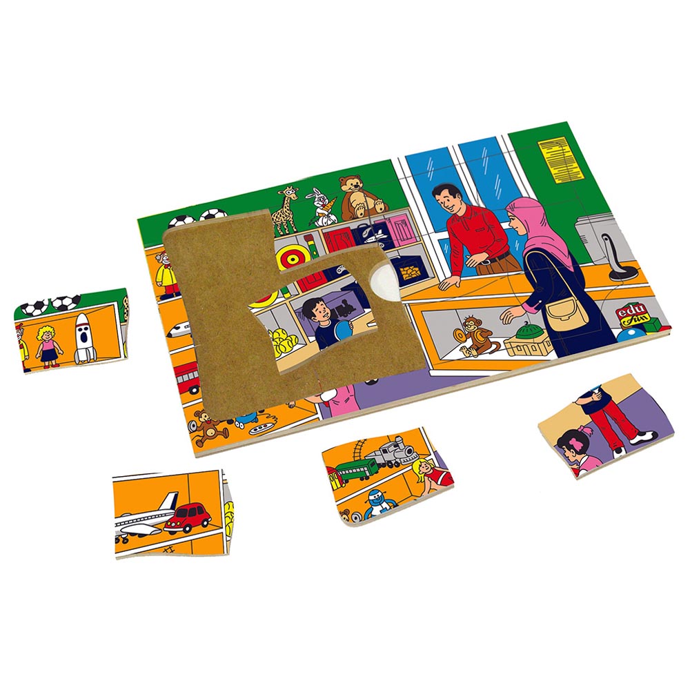 Buy Edu Fun - Shape Sorting Bus Puzzle in UAE | Mumzworld