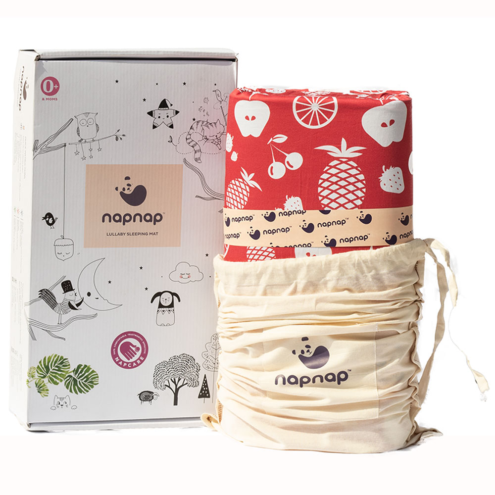 Buy NapNap - Sleep Aid Newborn Mat - Very Berry in UAE | Mumzworld