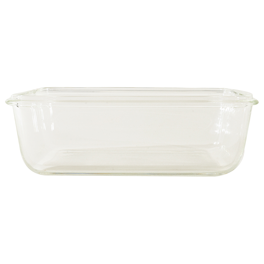Buy LocknLock - Oven Glass Rectangle with Lid - 1.35L - Clear in KSA ...