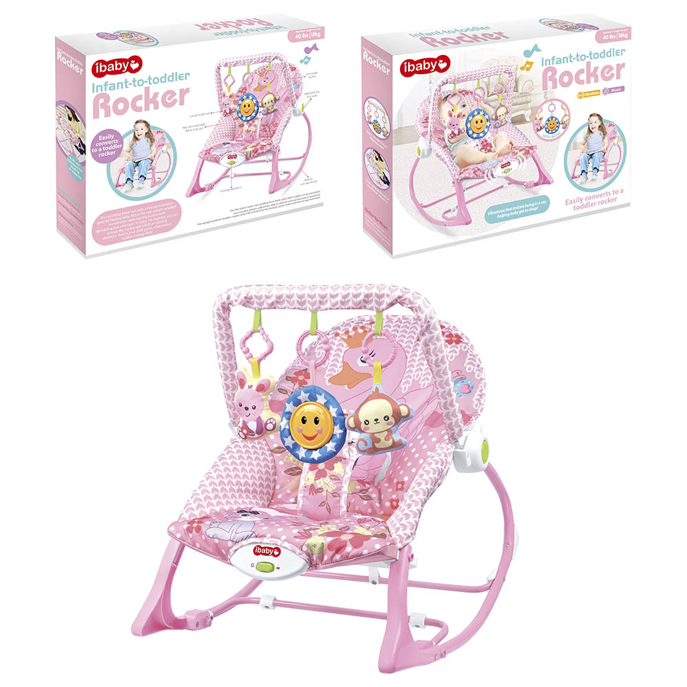 Buy Factory Price - Duck Design I-Baby Rocker/Bouncer - Pink in KSA ...
