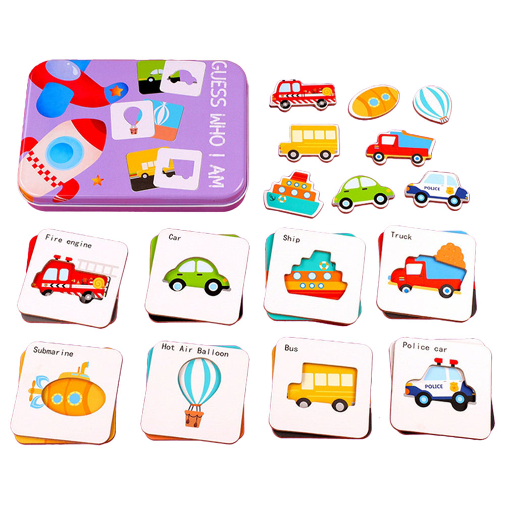 Factory Price - Guess Who I Am Puzzle With 8 Cards Design C | Buy at ...