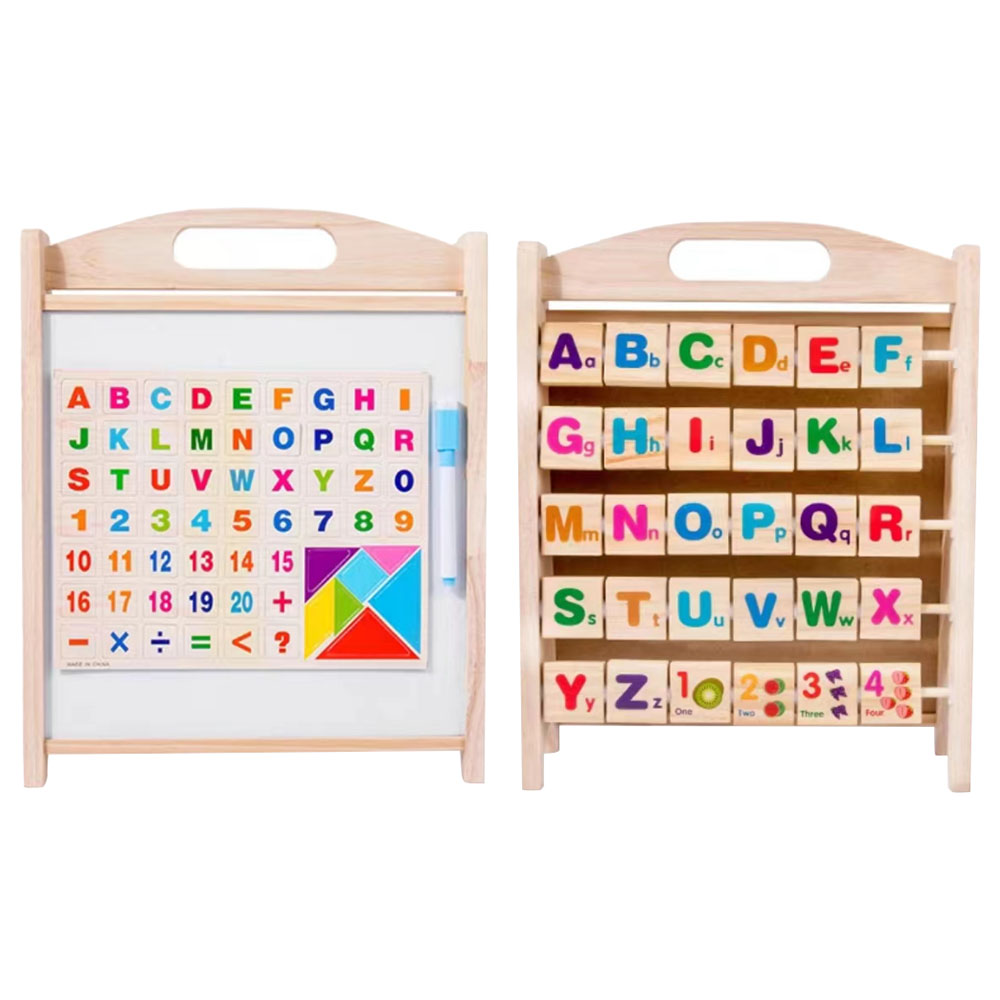 Buy Factory Price - Wooden Magnetic Learning Board & Alphabet Peg Toy ...