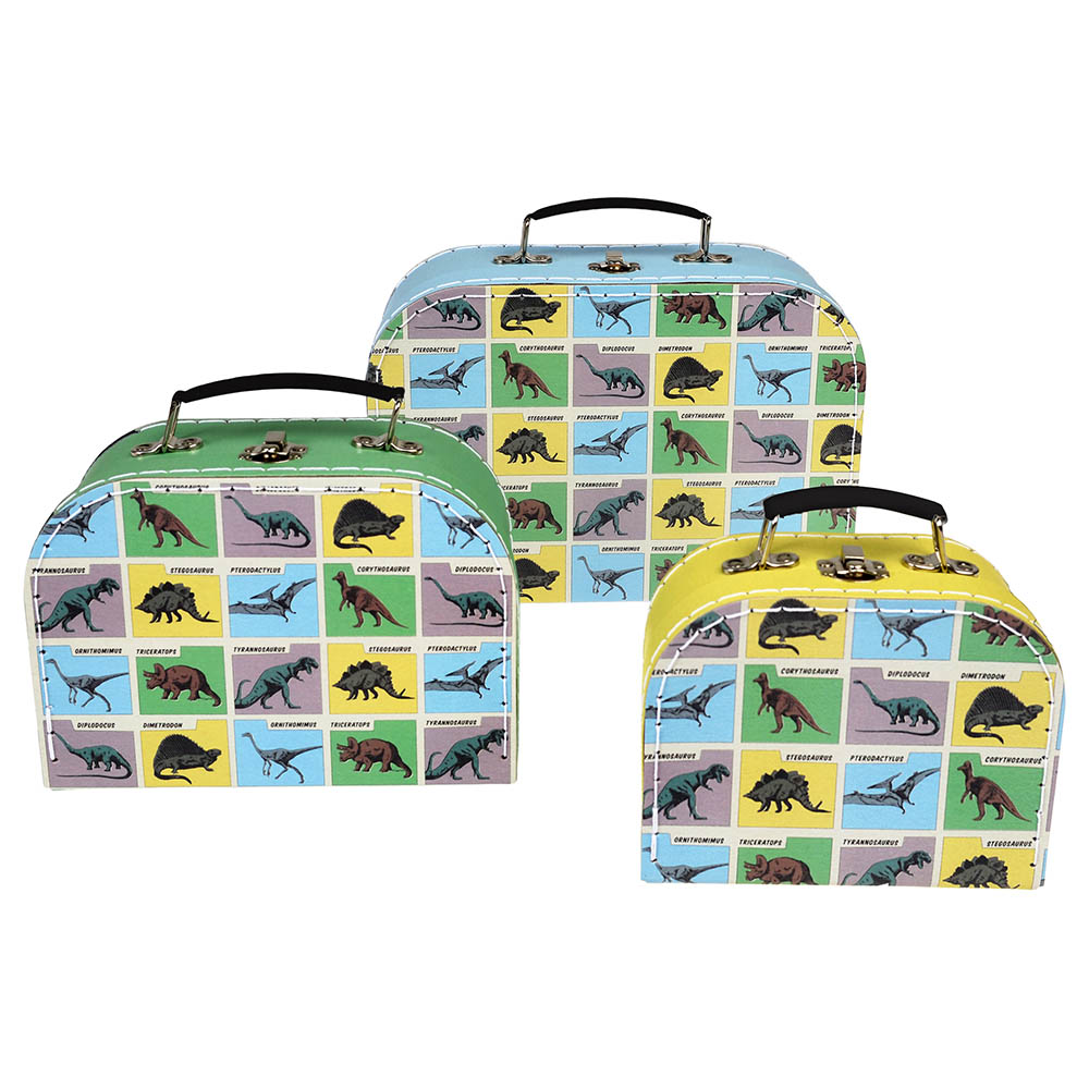 Buy Rex London - Storage Cases - Prehistoric Land - 3pcs in UAE | Mumzworld