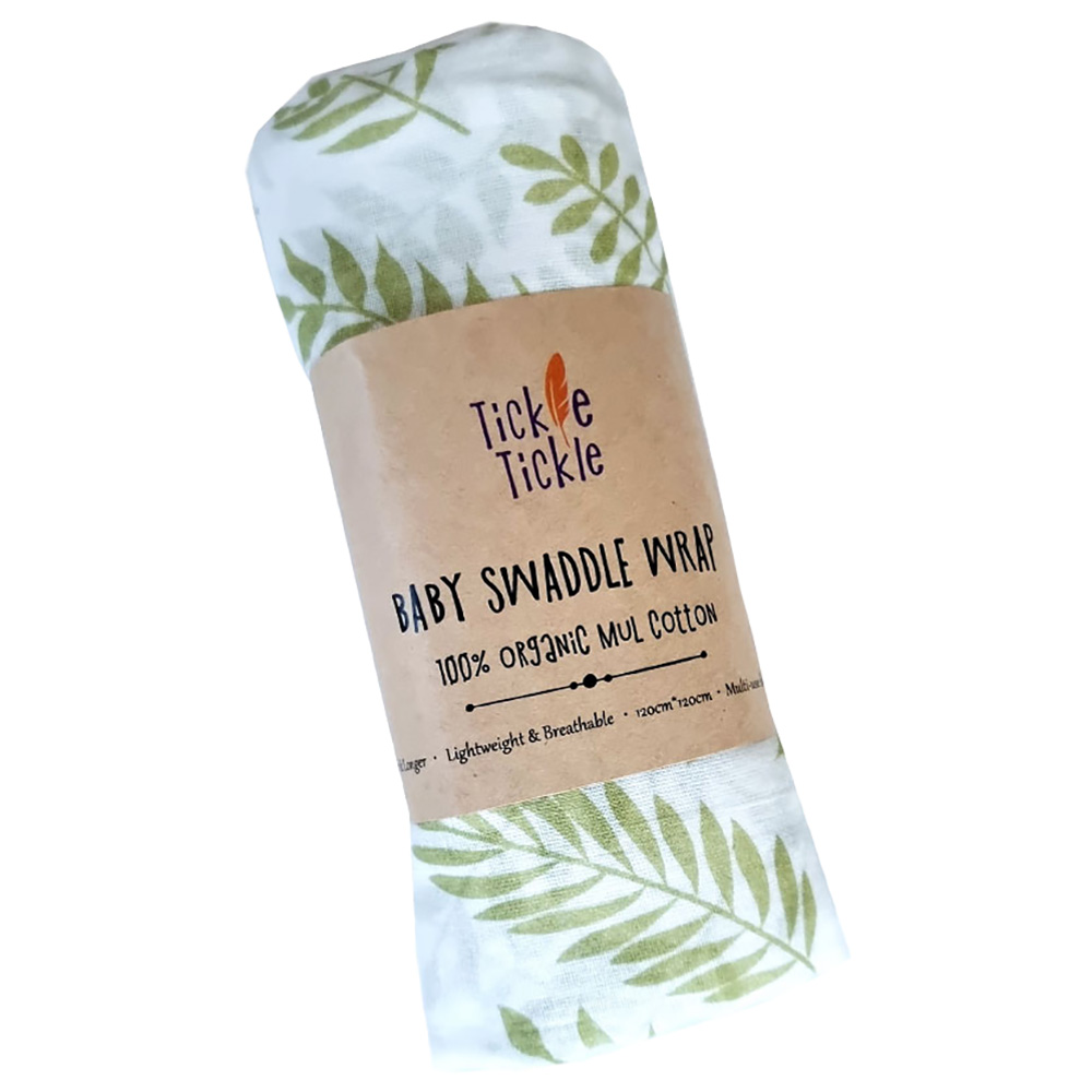 Tickle Tickle - Organic Mul Swaddle Wrap - Olive | Buy at Best Price ...
