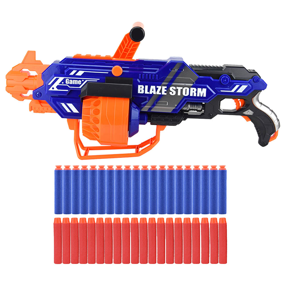 Buy Little Story - Kids Bullet Gun with Bullets - 40Pcs - Blue/Orange ...