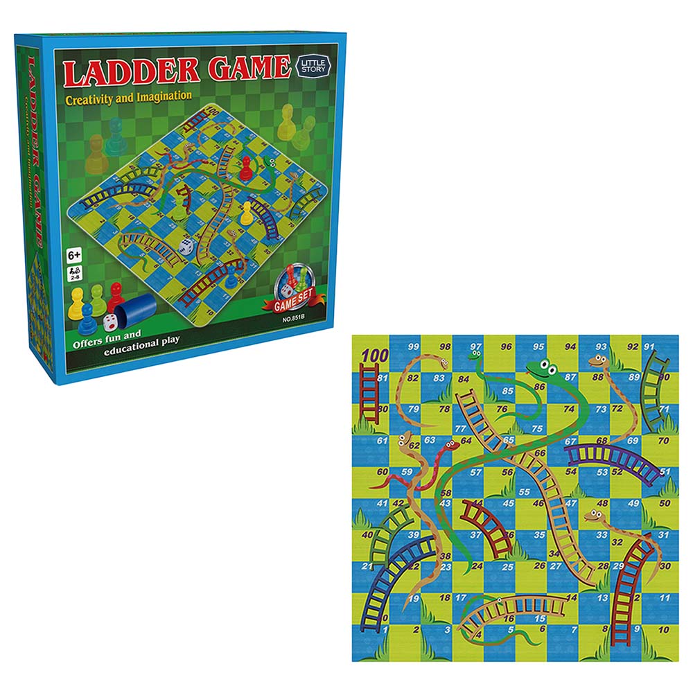 Buy Little Story - Snakes & Ladders Set in KSA | Mumzworld