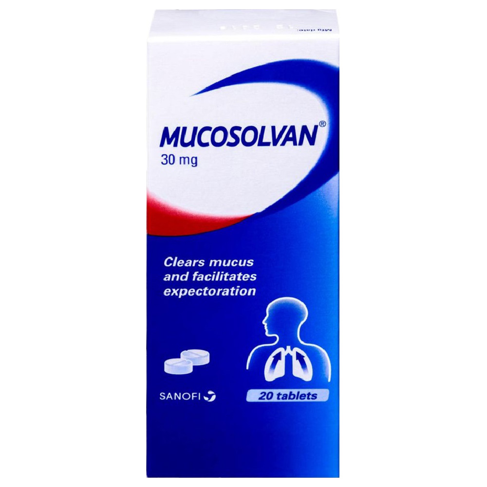Mucosolvan - Cough Relief Tablet - 30 mg - 20's