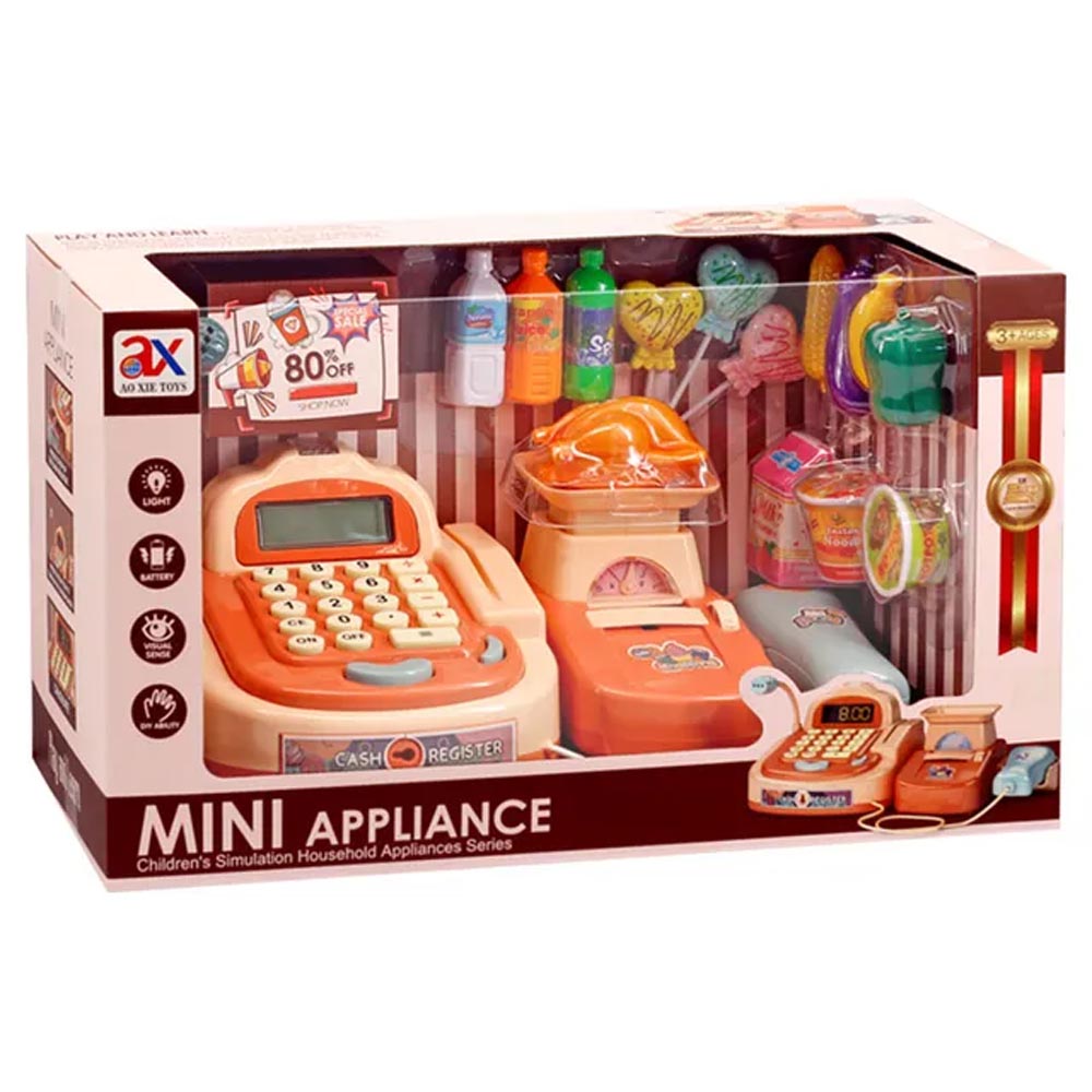 Buy Little Learners - Electric Cash Register with Food (Exclusive) in ...
