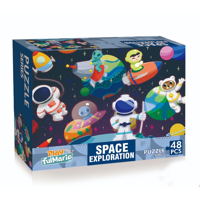 Buy Little Learners - Space Exploration Puzzle 48pcs in UAE | Mumzworld