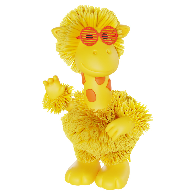 Buy Jiggly Pup - Gigi The Rubbery Dancing Giraffe - 30.48cm in KSA ...
