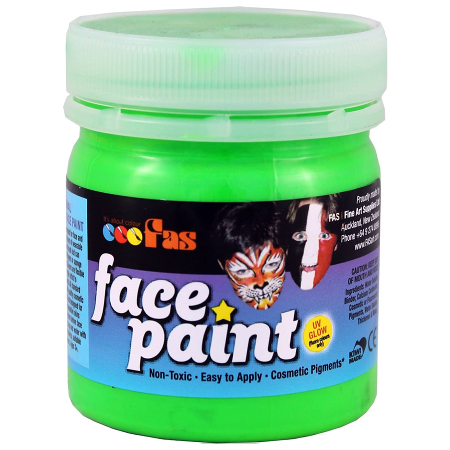 Buy Raymond - Pro Face Paint 120ml Fluo Green Online | Mumzworld