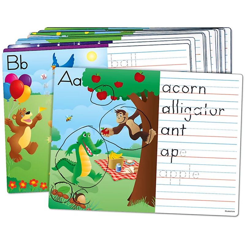 Buy Lakeshore - Find & Write Alphabet Cards in UAE | Mumzworld