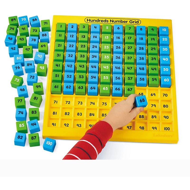 Buy Lakeshore - Hands-On Number Grid in UAE | Mumzworld