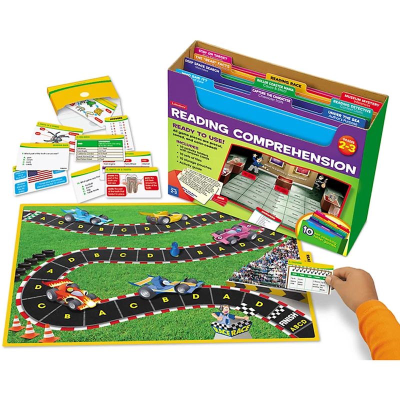 Buy Lakeshore - Reading Comprehension Folder Game Library - Gr.2-3 in ...