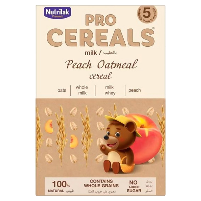 Buy Nutrilak - Pro Cereals For Baby - 200g - Peach Oatmeal in UAE ...