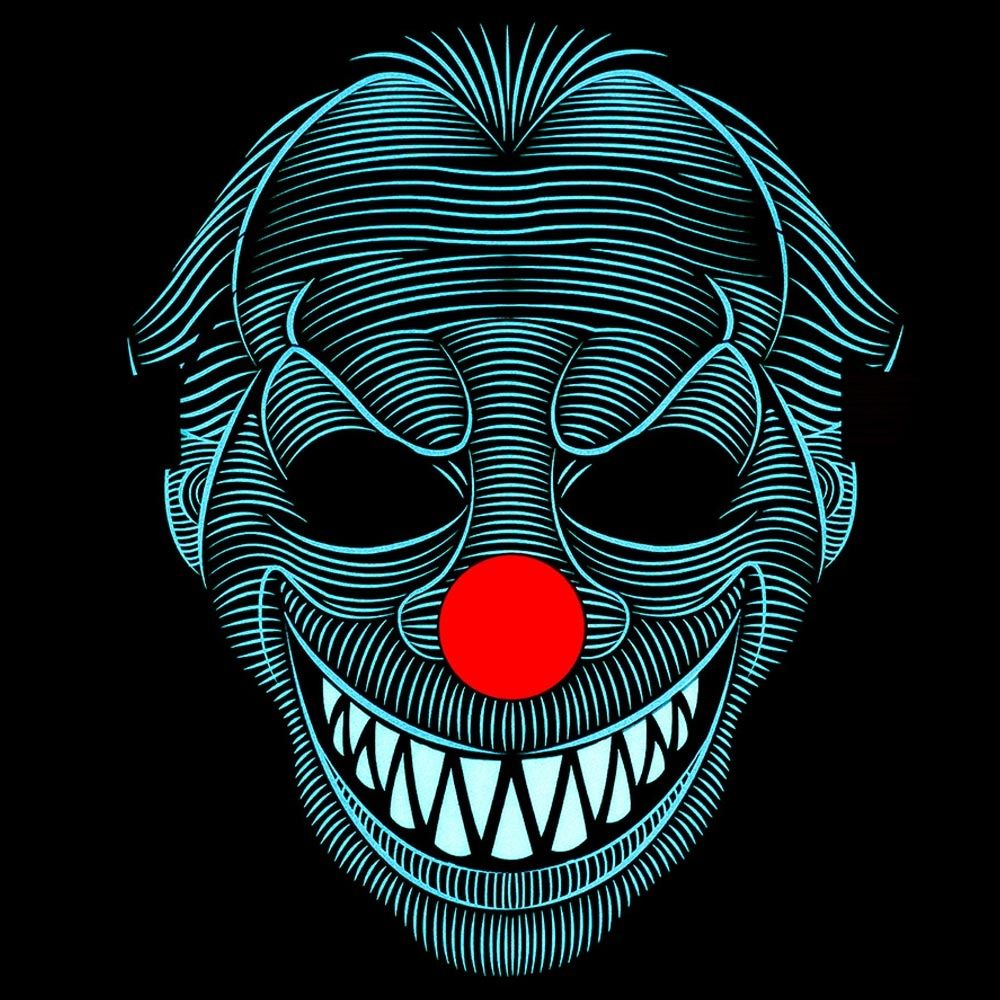 Treasure Box - The Sound Reactive LED Mask - Scary Face | Buy at Best ...