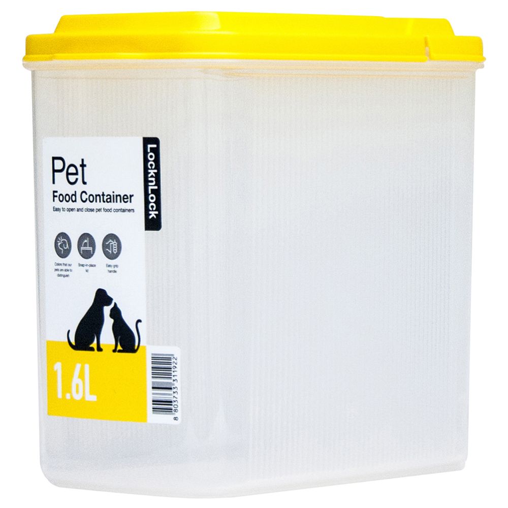 Buy Lock&Lock - Easy Grip Dry Pet Food Container - 1.6L in UAE | Mumzworld