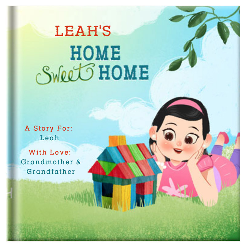 Buy My Home Sweet Home - Girl (Personalized Book) in UAE | Mumzworld