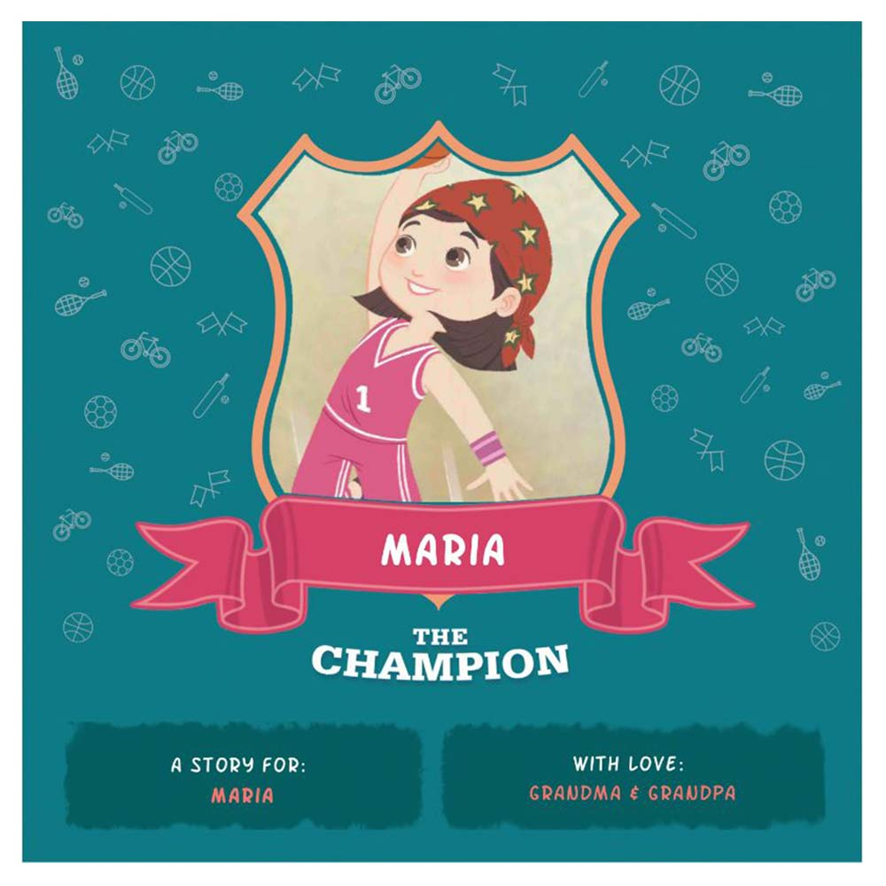 Buy The Champion - Girl (Personalized Book) in UAE | Mumzworld