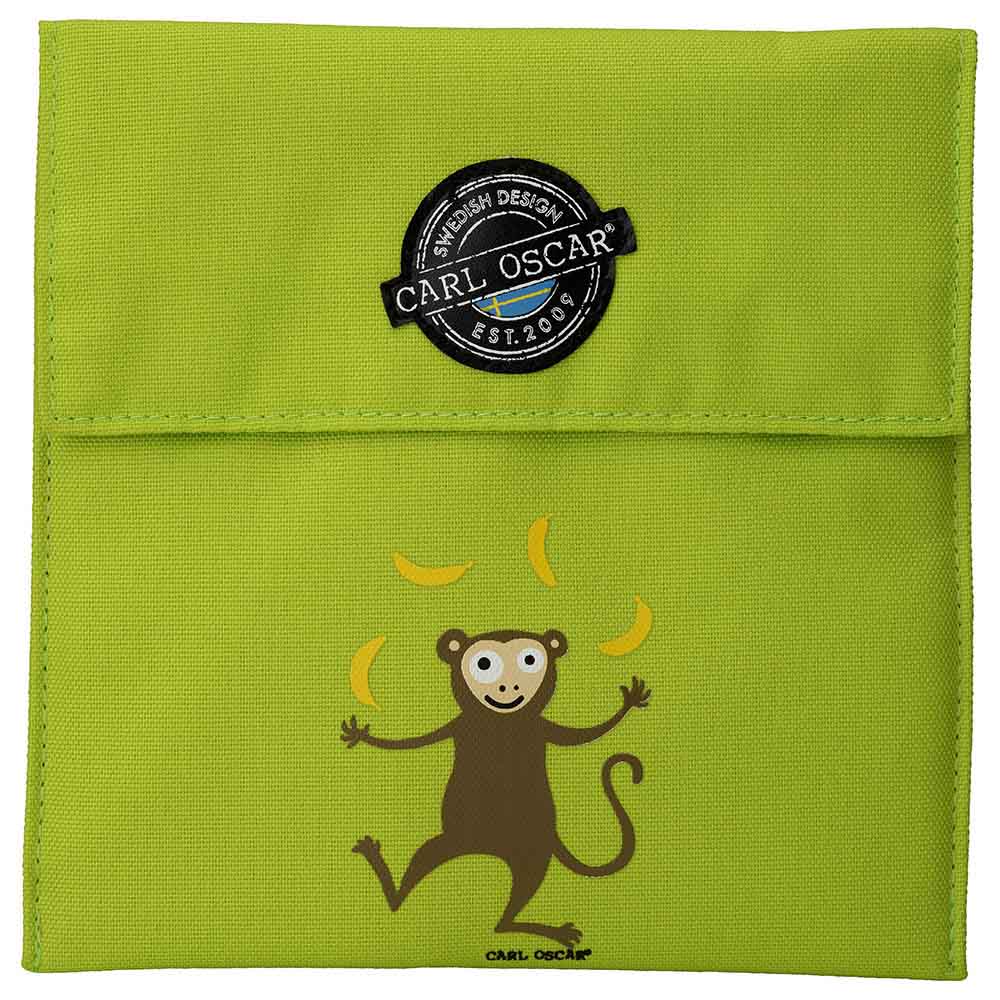 Buy Carl Oscar - Sandwich Bag (Pack n' Snack) - Lime Online | Mumzworld