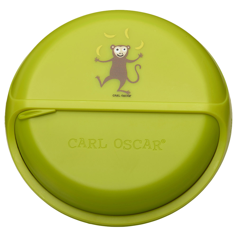 Buy Carl Oscar - 5 Compartments Kids Bento Disc -Lime in UAE | Mumzworld
