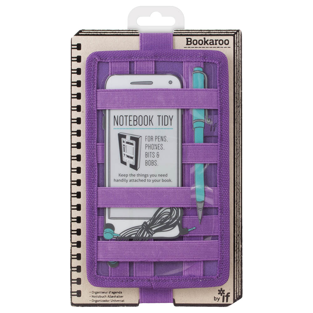 Buy If - Bookaroo Notebook Tidy - Purple in UAE | Mumzworld