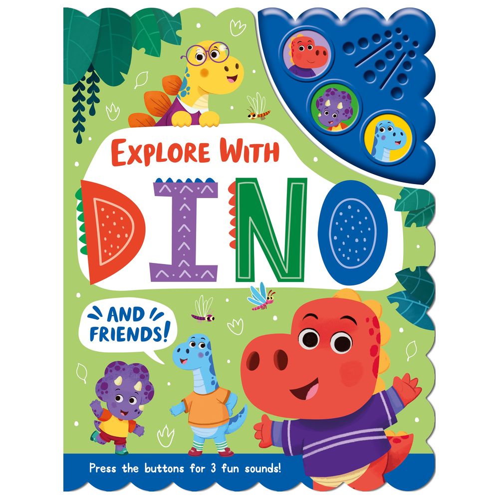 Buy Explore With Dino And Friends: Sound Book in UAE | Mumzworld