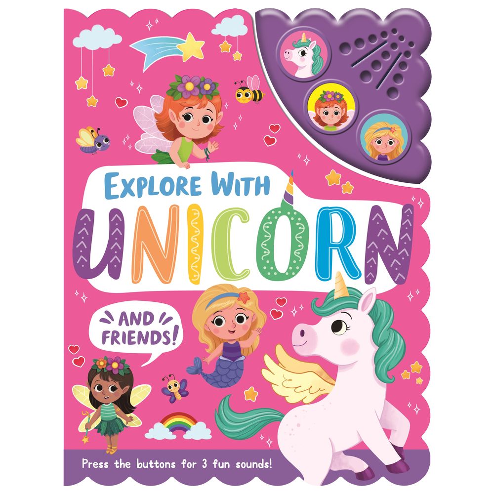 Buy Explore With Unicorn And Friends: Sound Book in UAE | Mumzworld