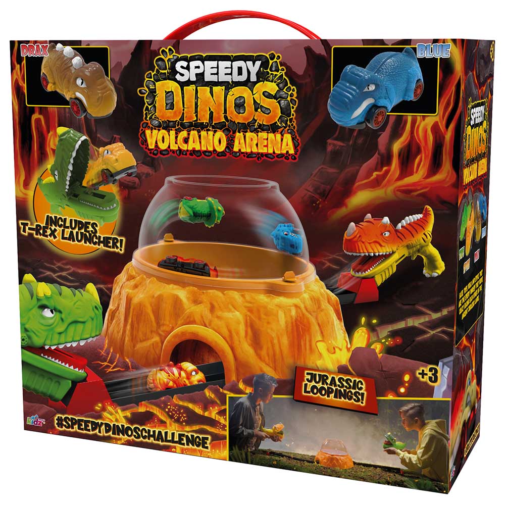 Speedy Dinos Volcano Pack Arena