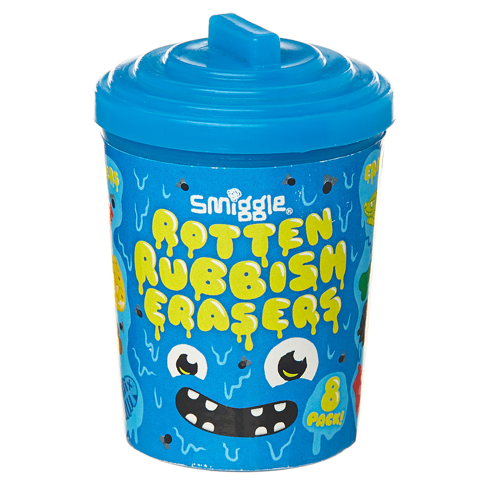 Smiggle - Rotten Eraser Rubbish Bin - Mid Blue | Buy at Best Price from ...