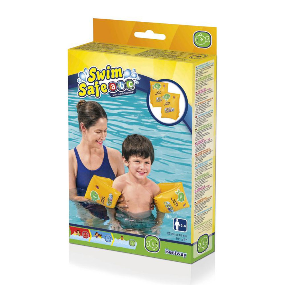 Buy Bestway - Swim Safe Baby Armbands Step C 10" - Yellow in Qatar ...