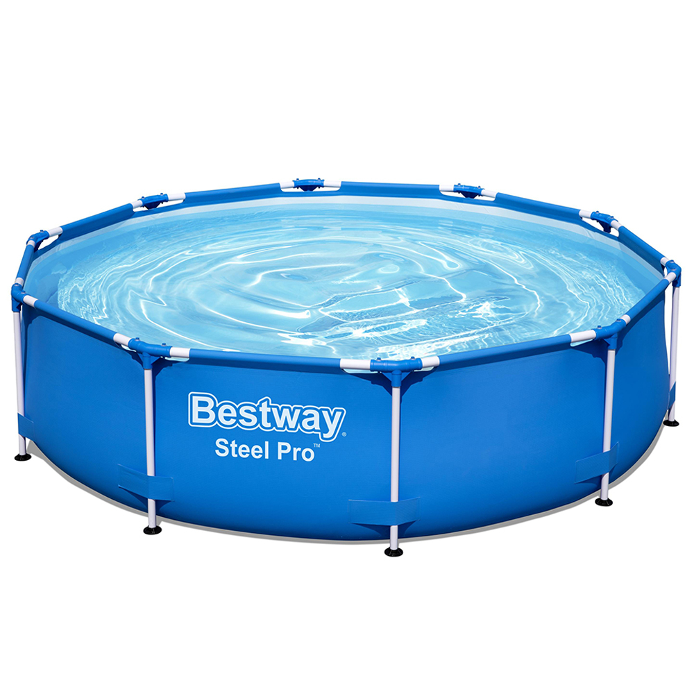Bestway - Steel Pro Pool Round Pool Set 305x76cm - Blue | Buy at Best ...