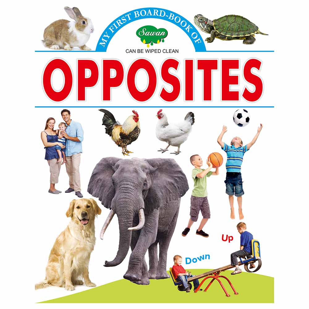 Buy Sawan My First Board Book - Opposites in UAE | Mumzworld