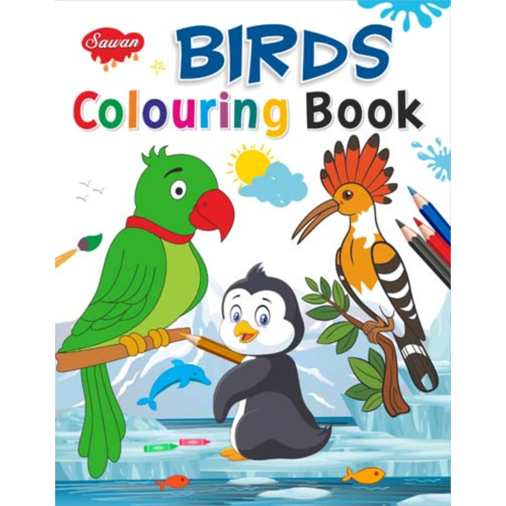 Buy Sawan Birds Colouring Book in KSA | Mumzworld