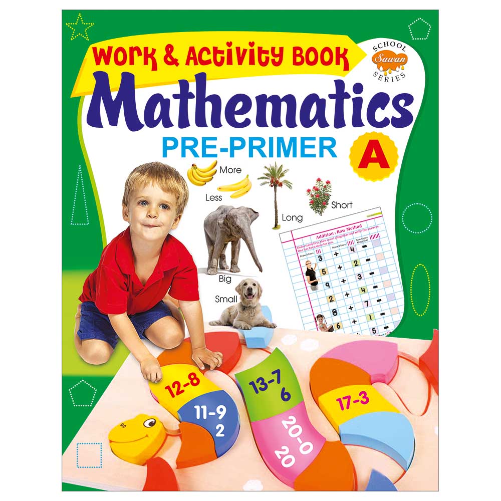 Buy Sawan Work And Activity Book Mathematics - Pre Primer - A in KSA ...