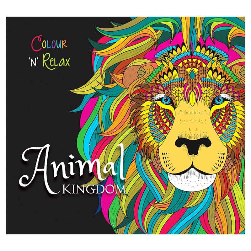Mind To Mind Colour 'N' Relax Animal Kingdom | Buy at Best Price from ...