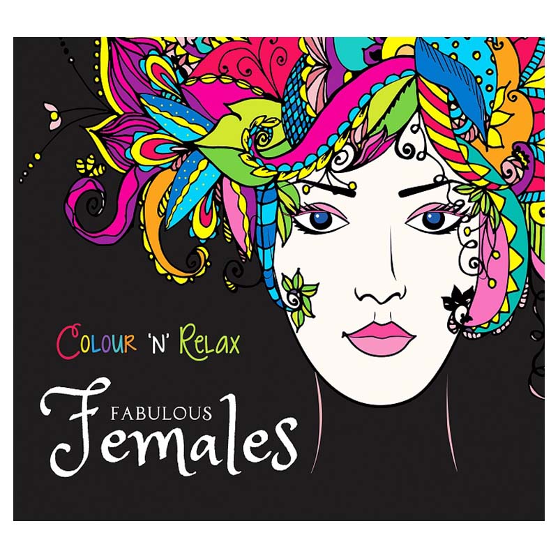 Buy Mind To Mind Colour 'N' Relax Fabulous Females in KSA | Mumzworld