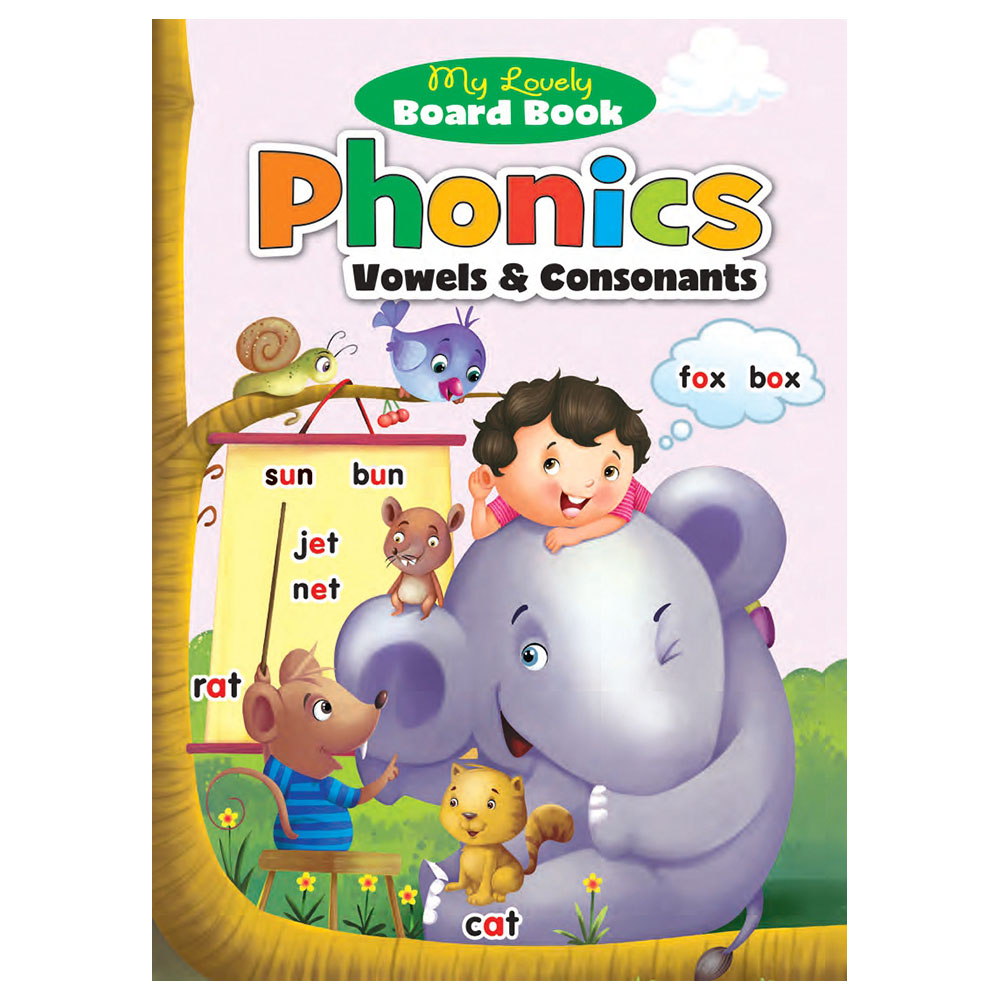 Buy Mind To Mind My Board Book - Phonics, Vowels & Consonants in Oman ...