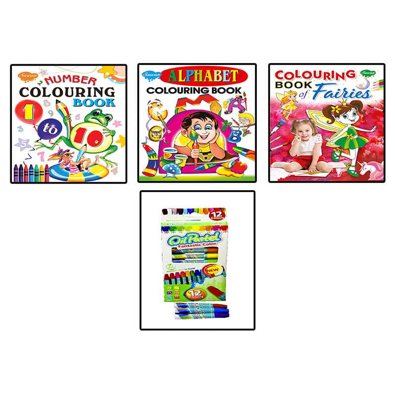 My Basic Coloring Set For Girls | Buy at Best Price from Mumzworld