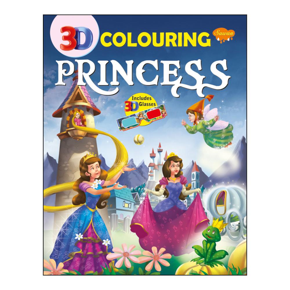 Buy 3D Colouring - Princess Online | Mumzworld