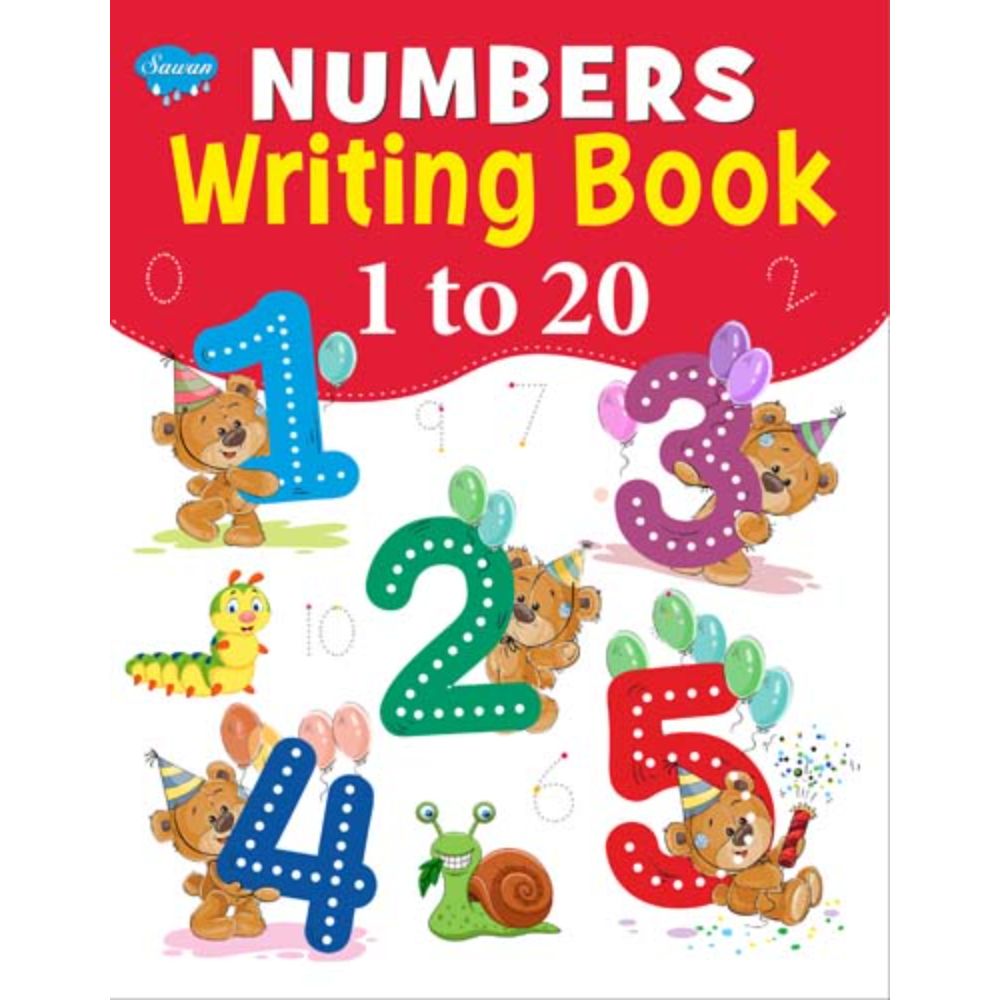 اشتري كتاب Numbers Writing Book 1 to 20 أونلاين | ممزورلد المملكة ...