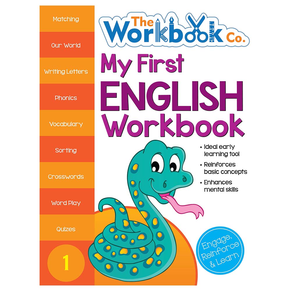 My Beginner English Workbook - "1" | Buy at Best Price from Mumzworld